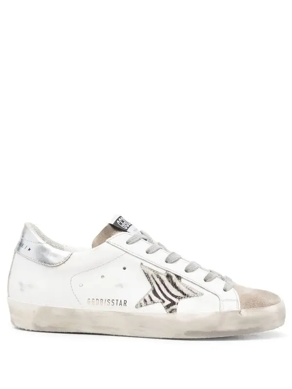 GOLDEN GOOSE Super-star Low-top Sneakers - White