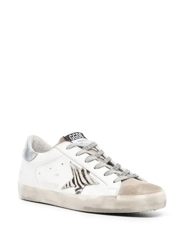 GOLDEN GOOSE Super-star Low-top Sneakers - White