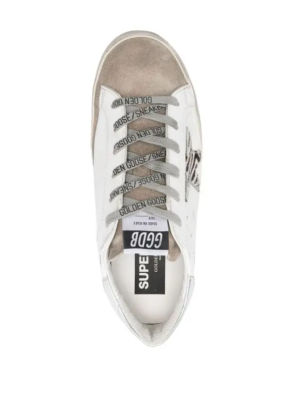 GOLDEN GOOSE Super-star Low-top Sneakers - White