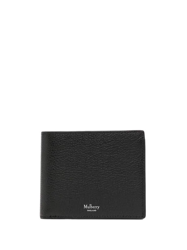 Mulberry Coin-pocket Bi-fold Wallet - Black