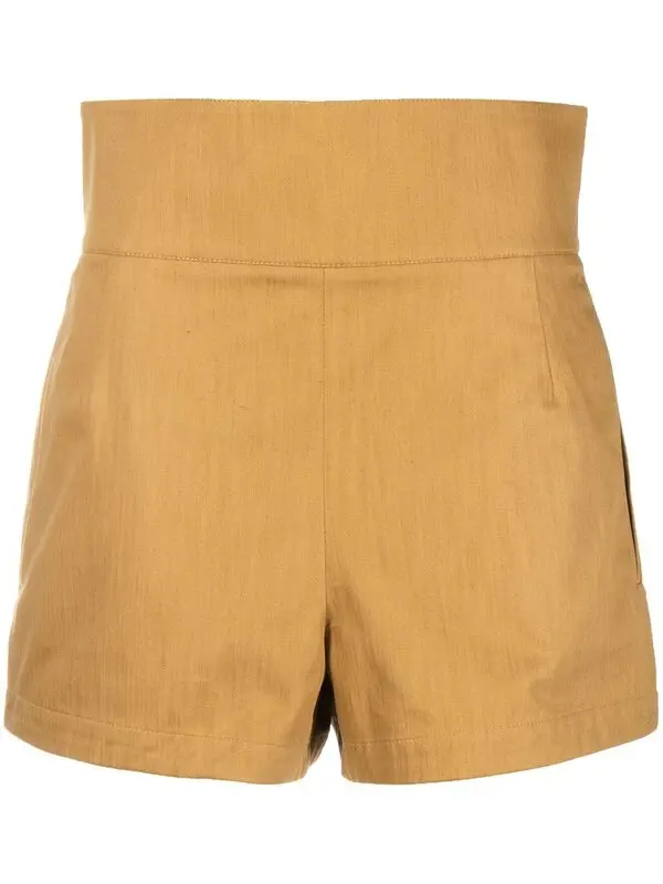 FERRAGAMO High-waisted Tailored Shorts