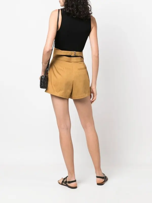 FERRAGAMO High-waisted Tailored Shorts