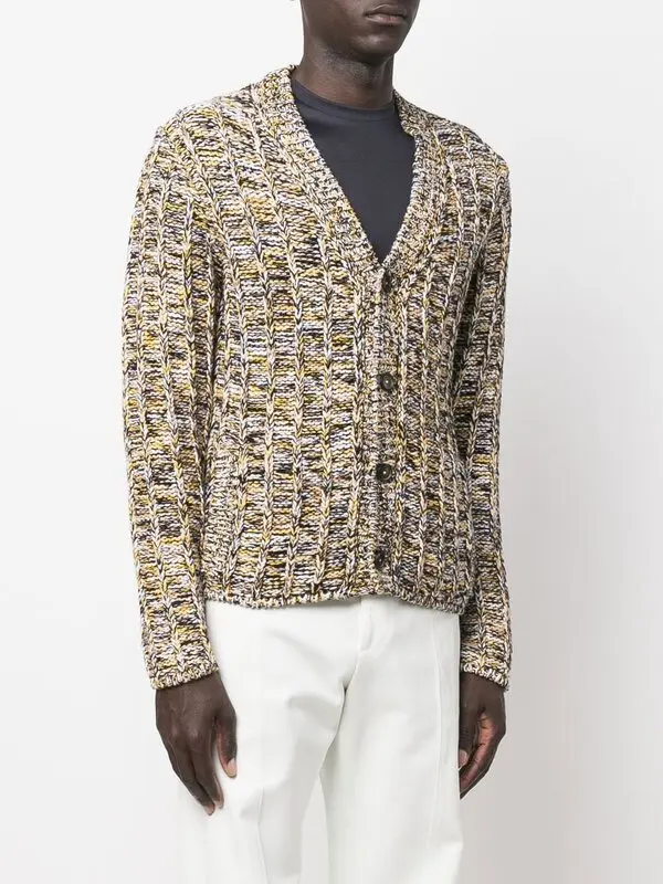 FERRAGAMO Chunky-knit V-neck Cardigan