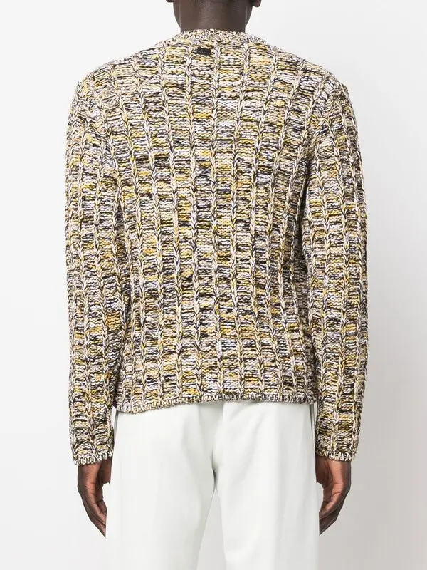 FERRAGAMO Chunky-knit V-neck Cardigan
