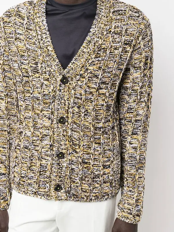 FERRAGAMO Chunky-knit V-neck Cardigan