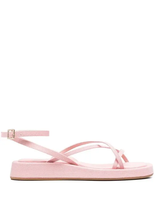 GIABORGHINI Multi-way Strap Flatform Sandals