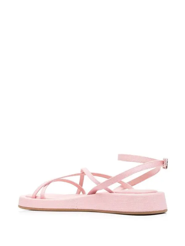 GIABORGHINI Multi-way Strap Flatform Sandals