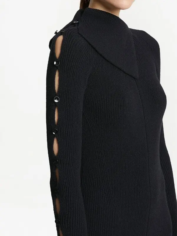 Proenza Schouler Micro-ribbed Midi Dress