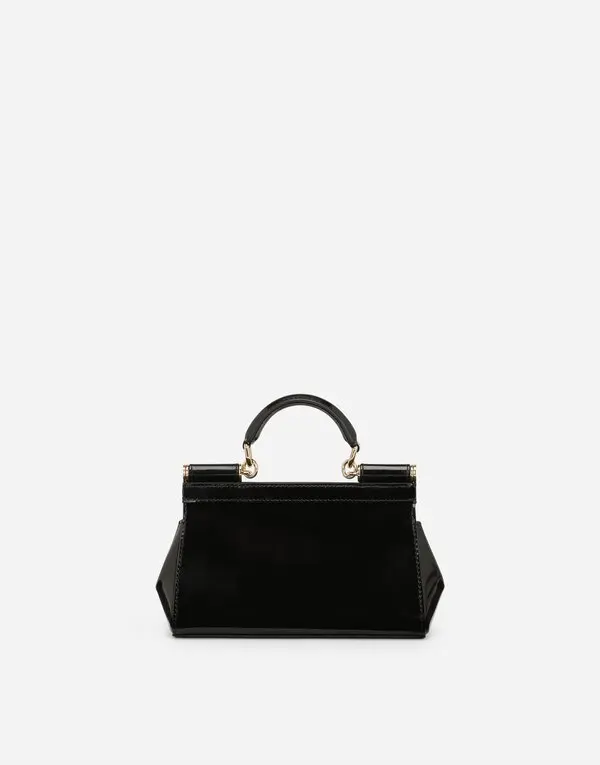 Dolce & Gabbana Mini Sicily Handbag - Black