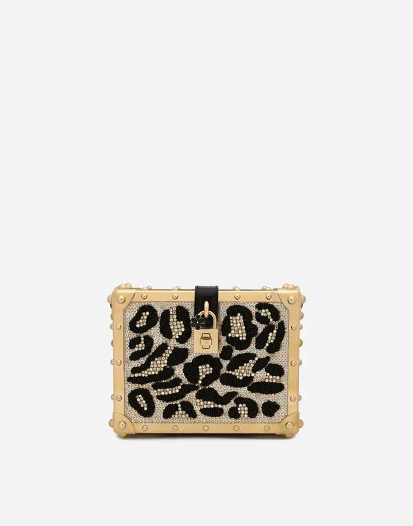 Dolce & Gabbana Dolce Box Bag With Embroidery - Multicolor