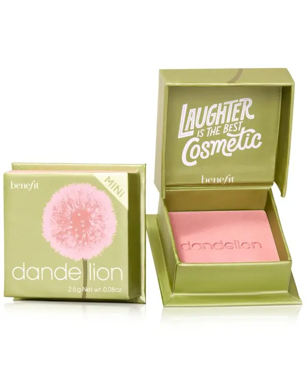 BENEFIT COSMETICS Wanderful World Silky-soft Powder Blush Mini - Dandelion (light Pink) Mini