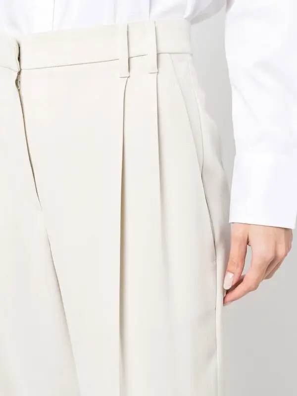 Brunello Cucinelli High-waisted Tailored Trousers