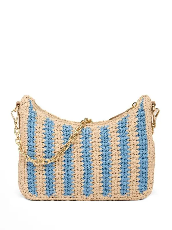Prada Re-edition 2005 Crochet-knit Shoulder Bag