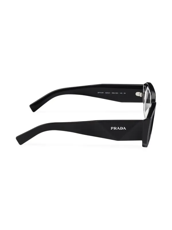 Prada Symbole Rectangle-frame Sunglasses