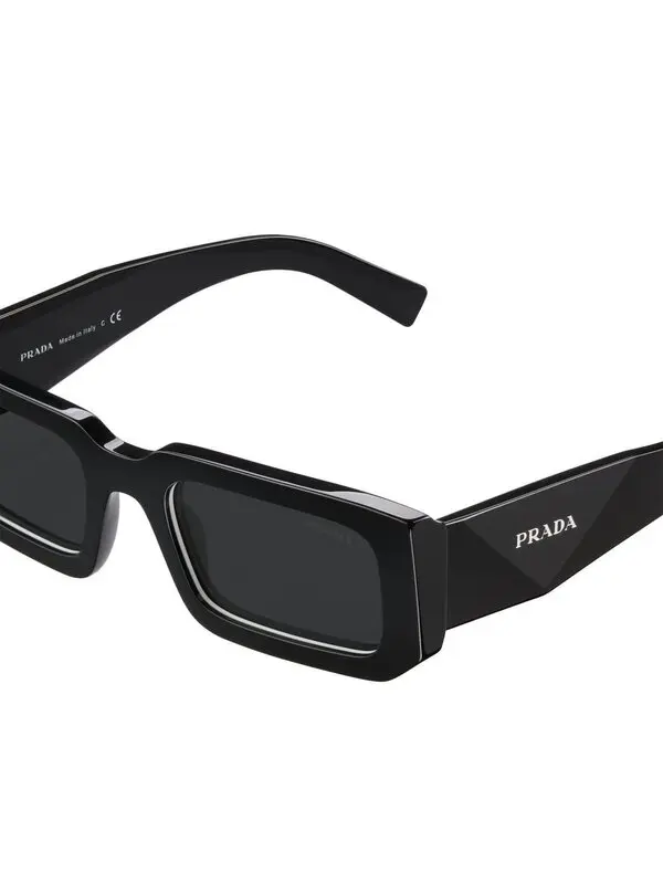 Prada Symbole Rectangle-frame Sunglasses