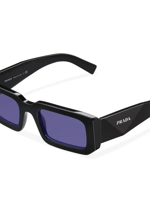 Prada Symbole Rectangle-frame Sunglasses