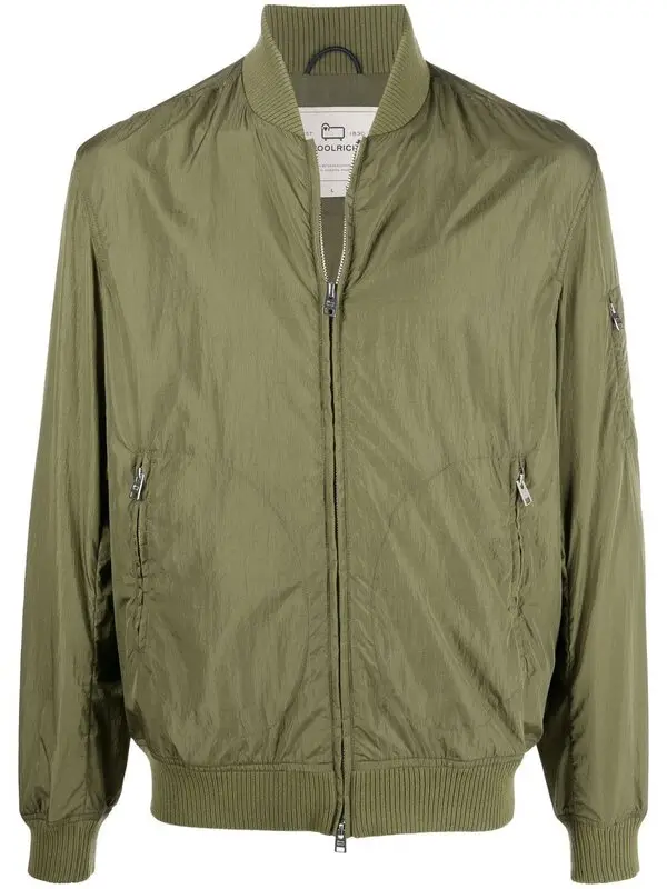 Woolrich Zip-up Bomber Jacket
