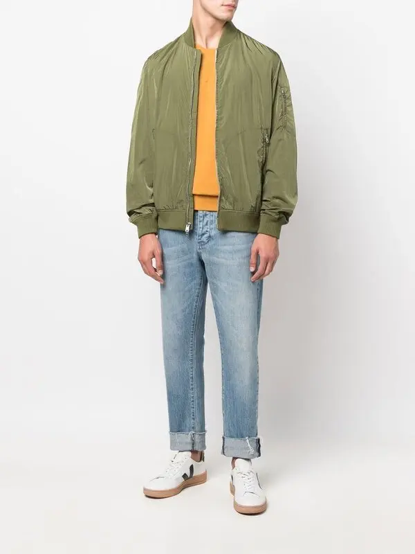 Woolrich Zip-up Bomber Jacket