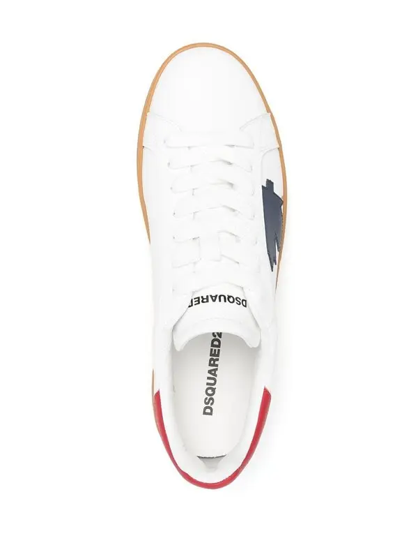 Dsquared2 Low-top Almond-toe Sneakers
