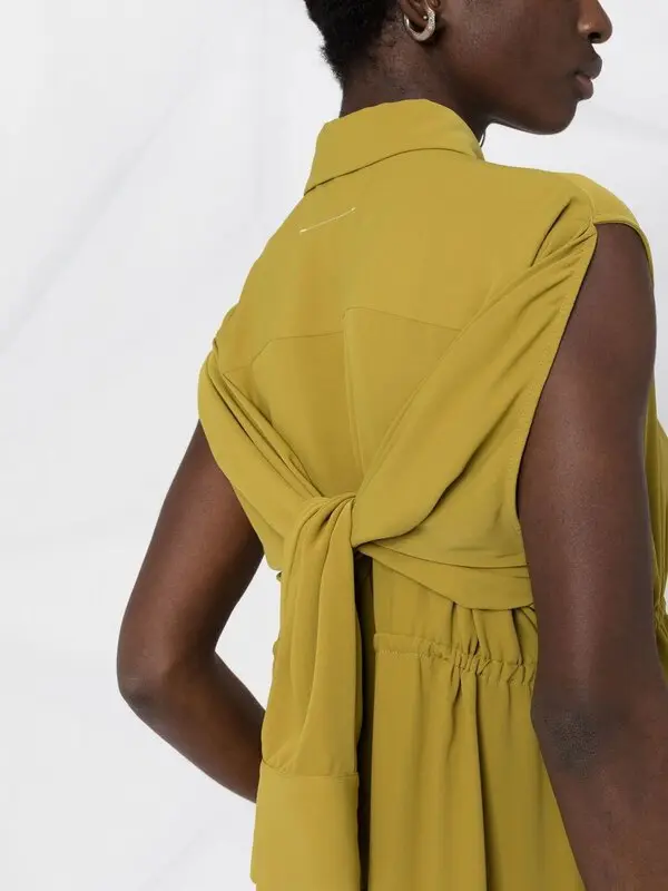 MAISON MARGIELA Slit-sleeved Shirt Dress
