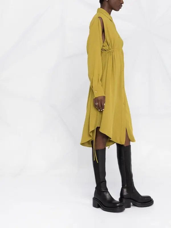 MAISON MARGIELA Slit-sleeved Shirt Dress