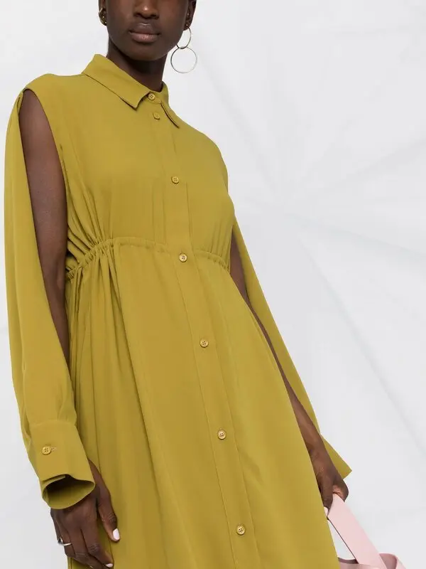 MAISON MARGIELA Slit-sleeved Shirt Dress