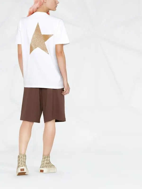 GOLDEN GOOSE Logo-print T-shirt - White