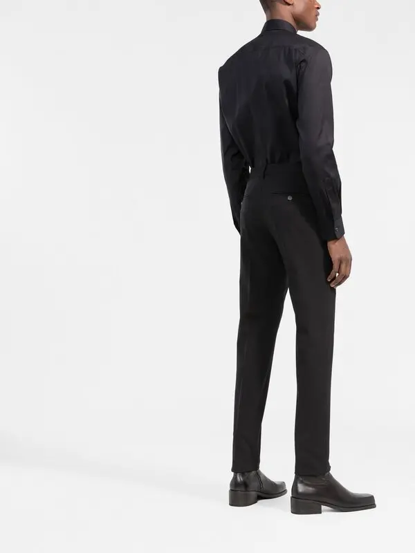 Dsquared2 Classic-collar Poplin Shirt
