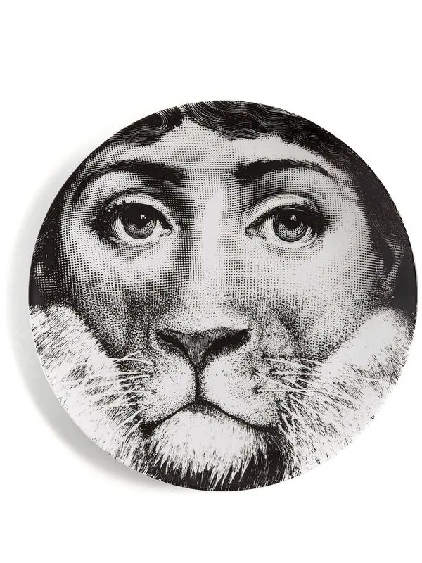 FORNASETTI Tema E Variazioni N.143 Wall Plate - White