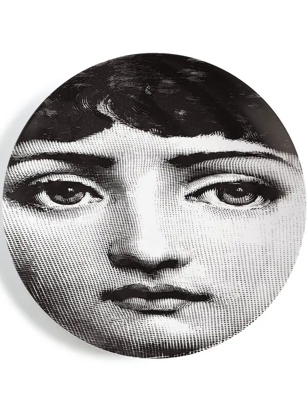FORNASETTI Tema E Variazioni N.54 Wall Plate - White