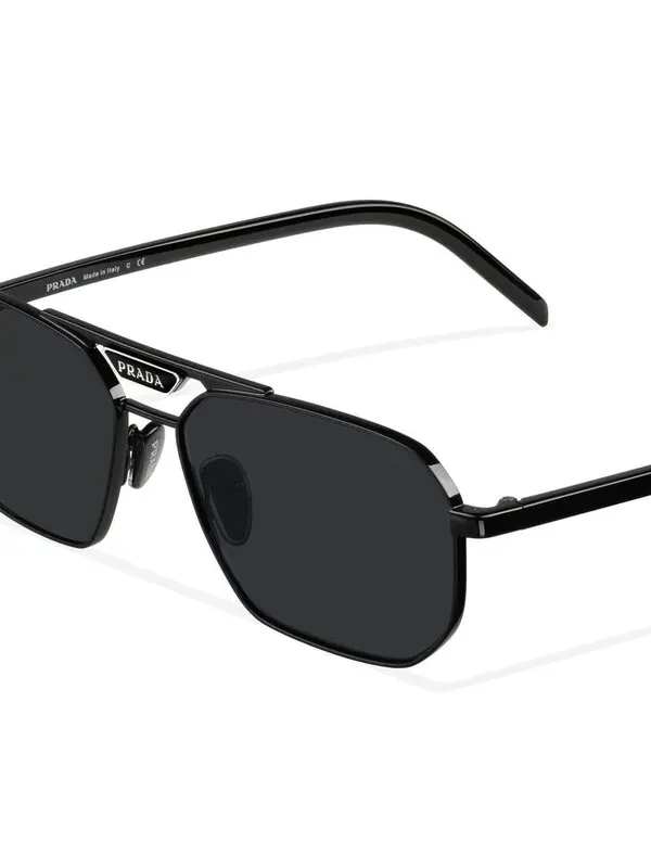 Prada Symbole Geometric-frame Sunglasses