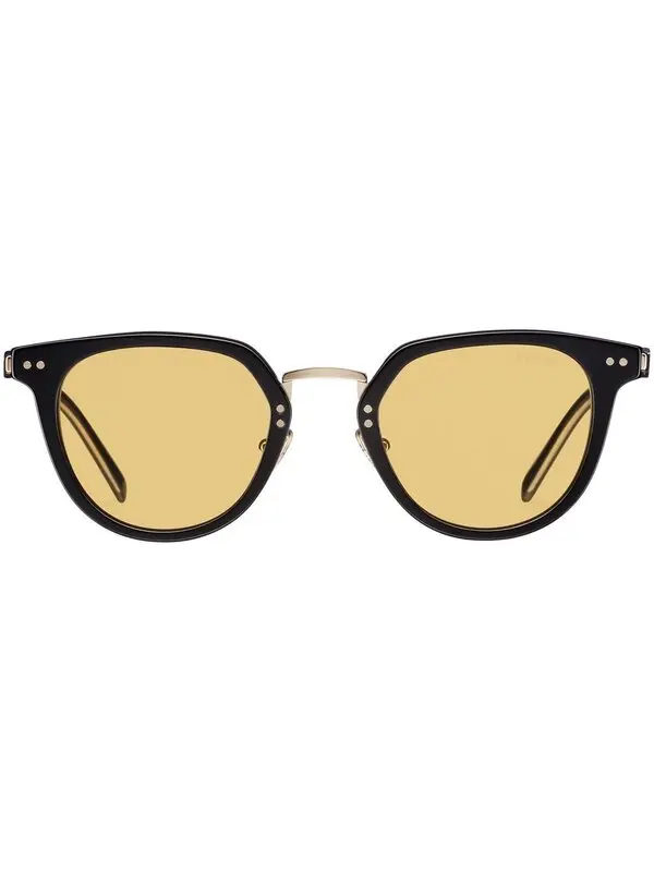 Prada Round-frame Sunglasses - Black