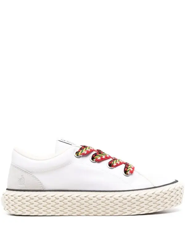 LANVIN Logo Low-top Sneakers - White