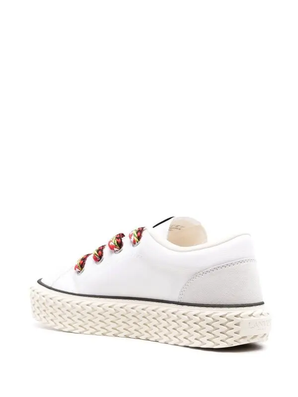 LANVIN Logo Low-top Sneakers - White