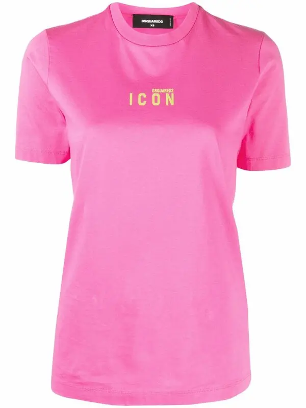 Dsquared2 Logo-print Short-sleeve T-shirt - Pink