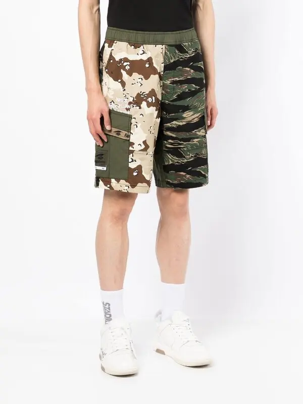 AAPE BY *A BATHING APE Camouflage Cargo Shorts