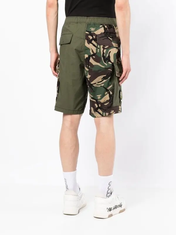 AAPE BY *A BATHING APE Camouflage Cargo Shorts
