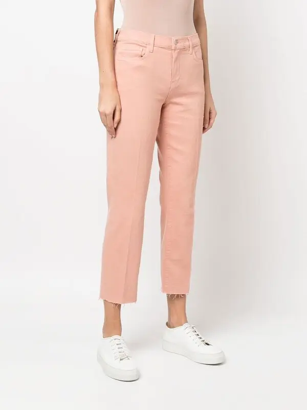L'Agence Low-rise Cropped Jeans