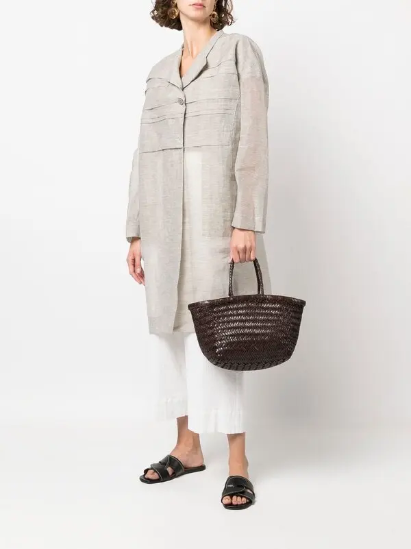 Dragon Diffusion Large Interwoven-design Tote Bag