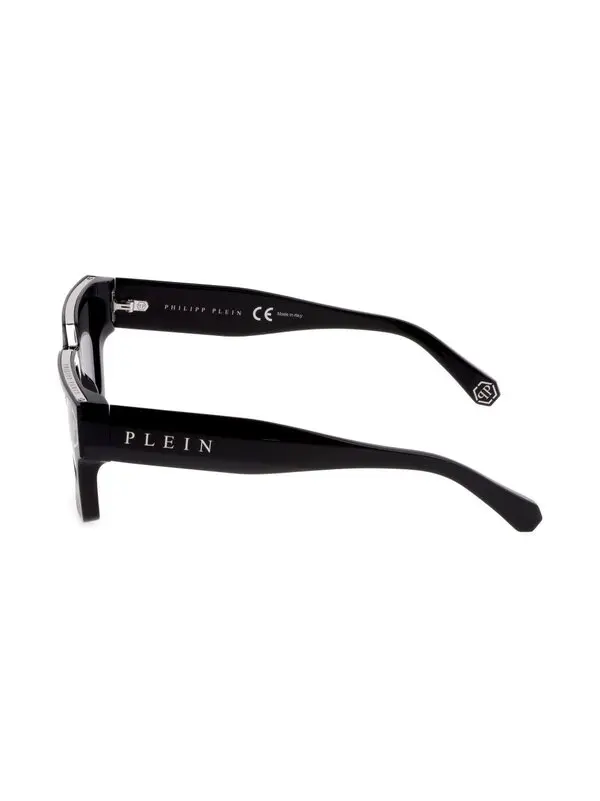 Philipp Plein Brave Square Frame Sunglasses