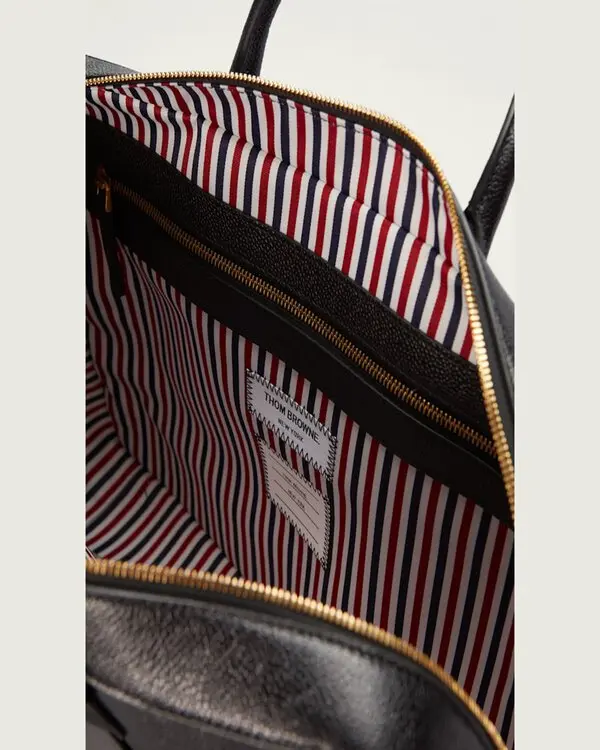 Thom Browne Pebble Leather Briefcase