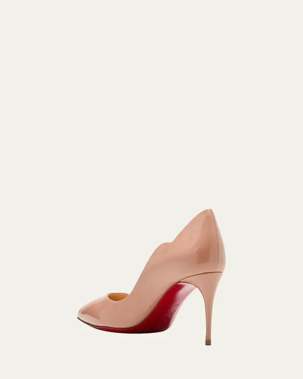 CHRISTIAN LOUBOUTIN Hot Chick Pointed Toe Pumps - Blush