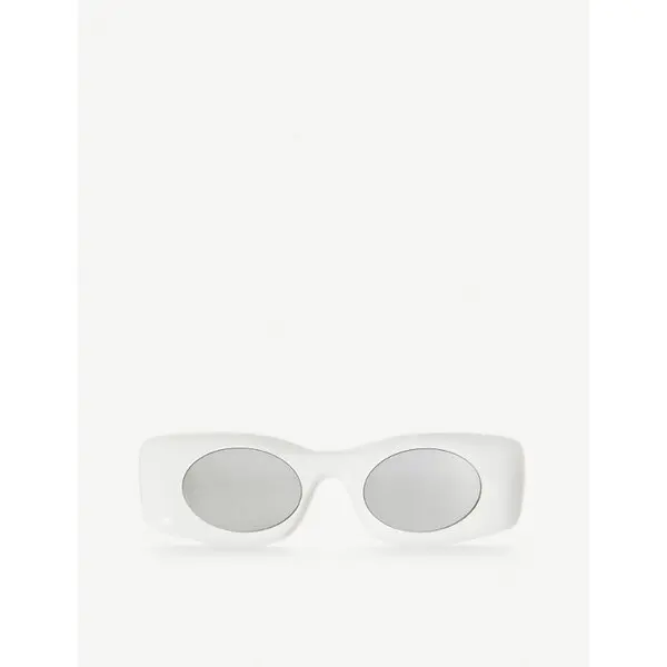 Loewe X Paula's Original Rectangular Sunglasses - White