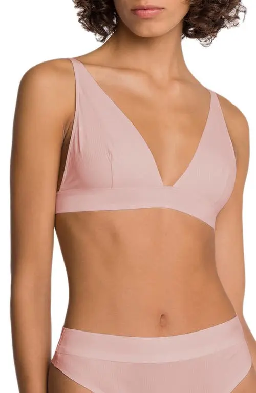 Wolford Beauty Triangle Bralette - 534 Powder Pink