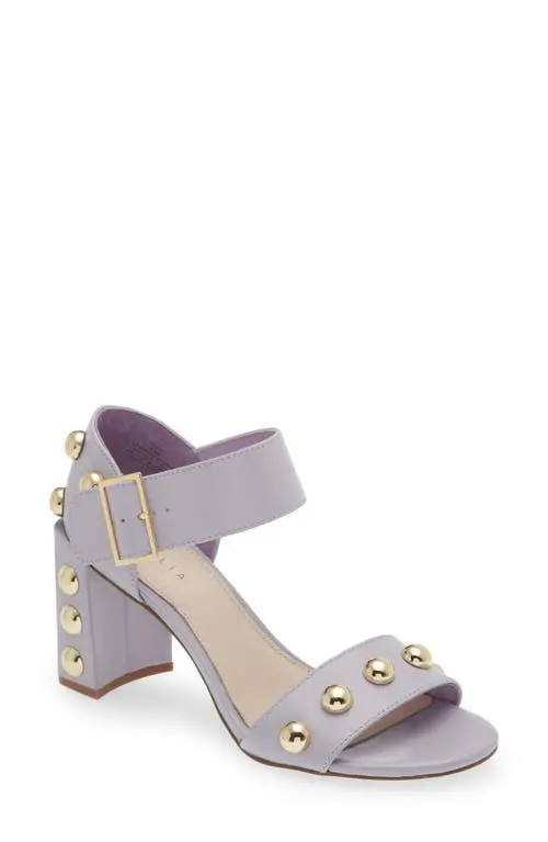 CECELIA NEW YORK Gail Studded Sandals - Pomp Purple