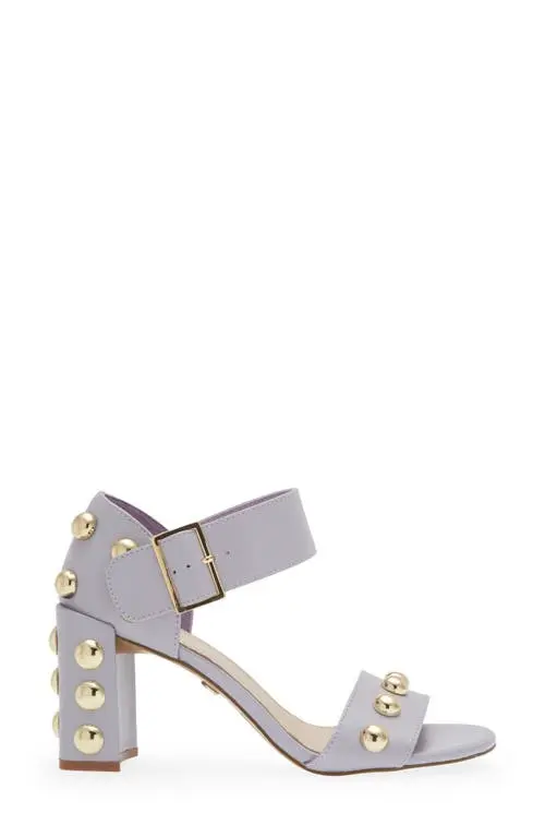 CECELIA NEW YORK Gail Studded Sandals - Pomp Purple