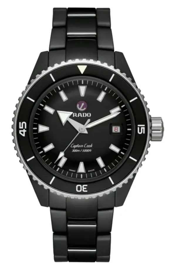RADO Captain Cook High Tech Ceramic Automatic Bracelet Watch