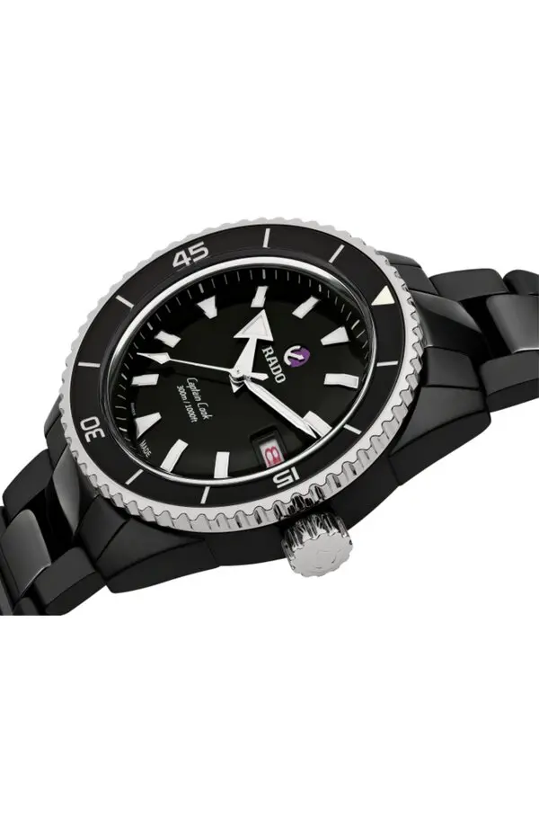 RADO Captain Cook High Tech Ceramic Automatic Bracelet Watch