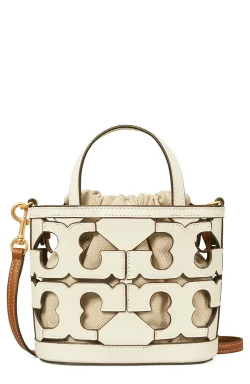 Tory Burch Ella Mini Leather Cutout Tote