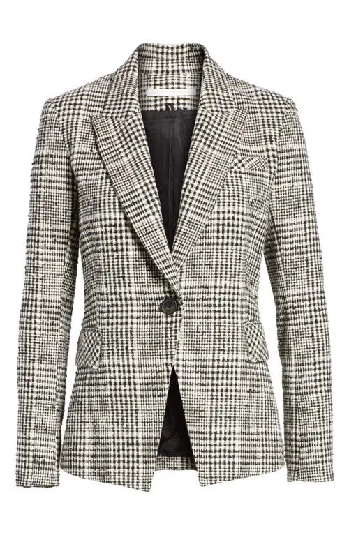 Veronica Beard Rhett Dickey Jacket - Black/white